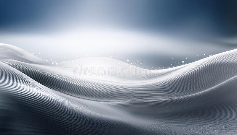 White Wave Smooth Luxury Website Header Design, AI Generative Stock ...