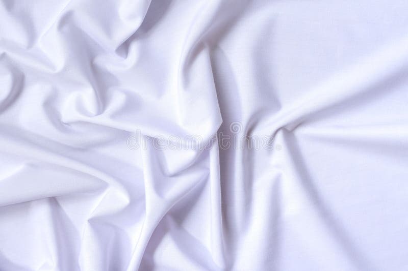 White Wavy Cloth Texture Background Stock Image - Image of textured ...