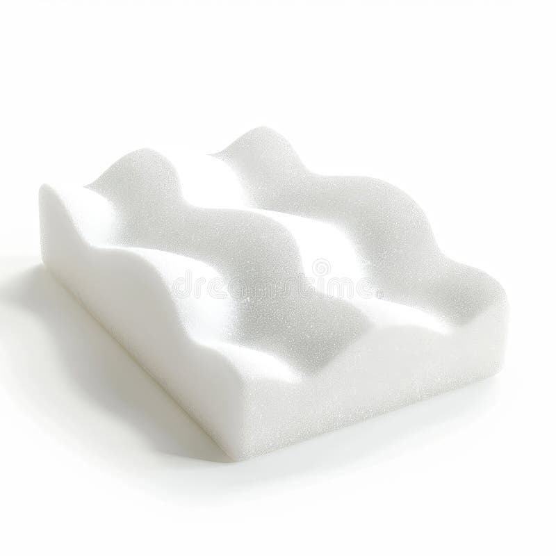 White Wavy Foam Texture Background, Abstract Design Element Stock ...