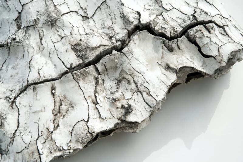 White Weathered Wood Texture Shows Cracks and Grain Detail, Decay and ...