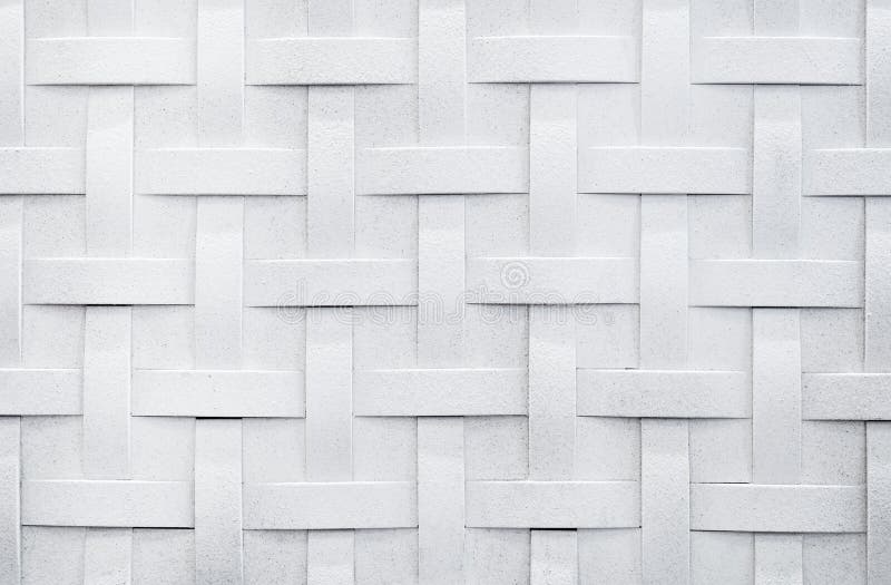 White Weave Basket Background. Stock Image - Image of fiber, design ...