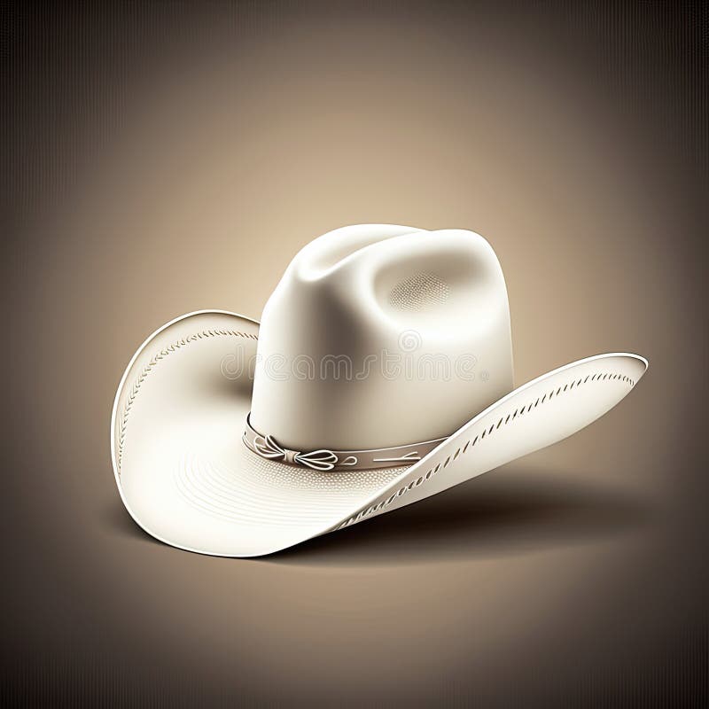 Set of Cowboy Hat Illustration on White Background for Design ...
