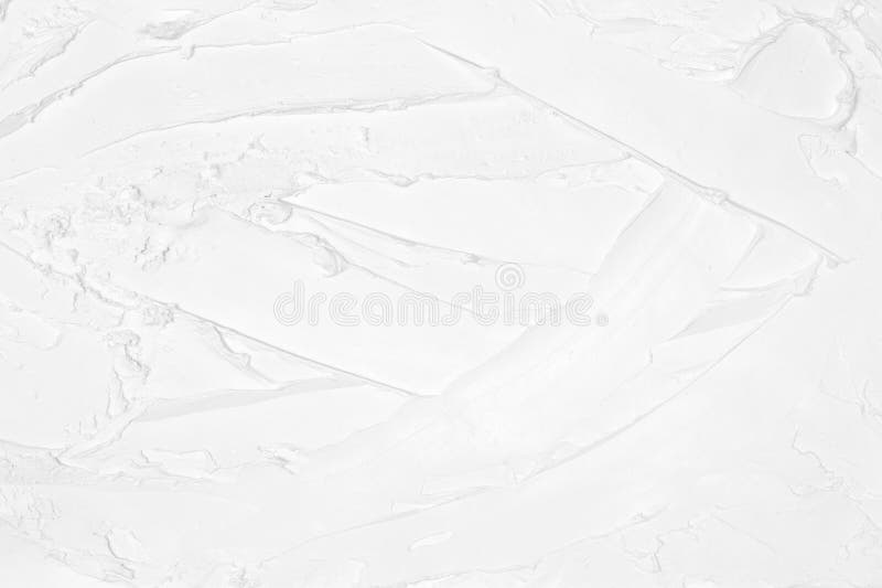 White Wet Plaster Smear Texture. Abstract Light Textured Background ...