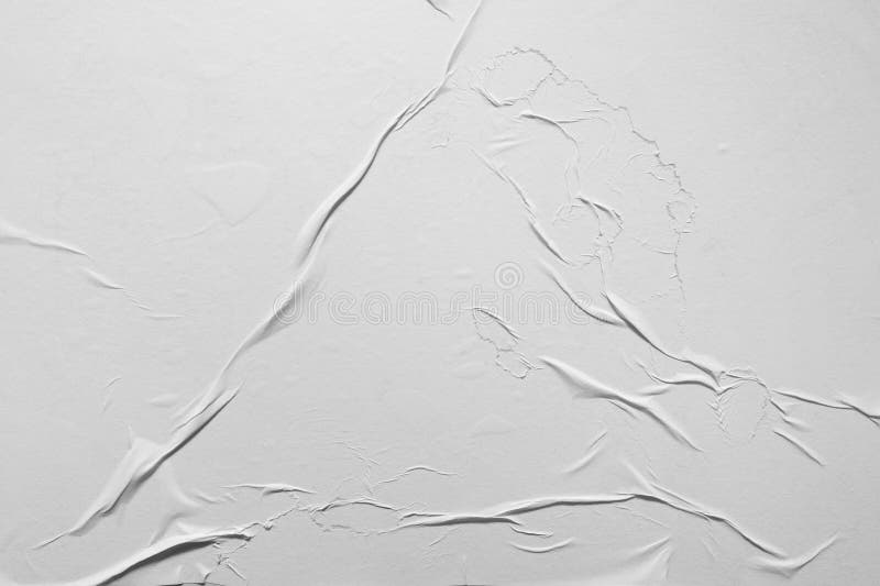 White Wheat Paste Poster Style Texture Background with Pyramid ...