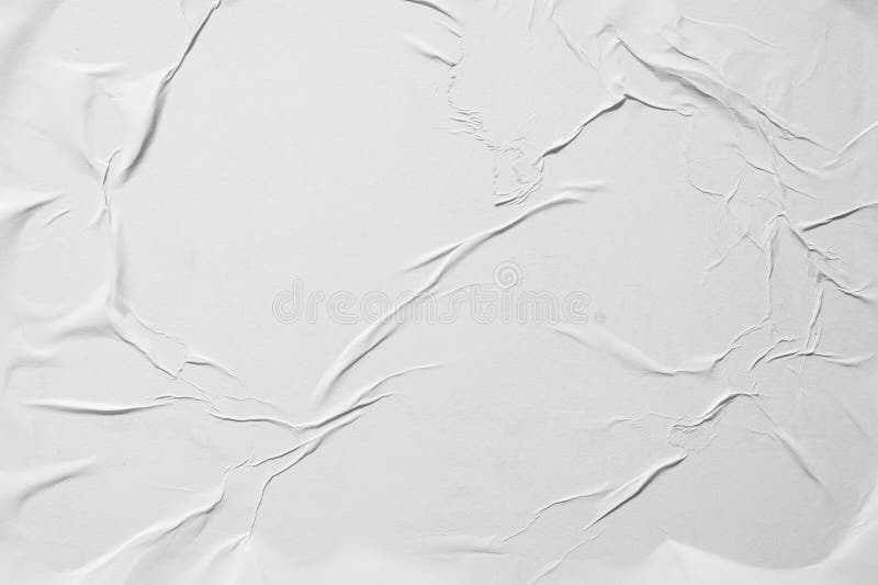 White Wheat Paste Poster Style Texture Background Stock Photo - Image ...
