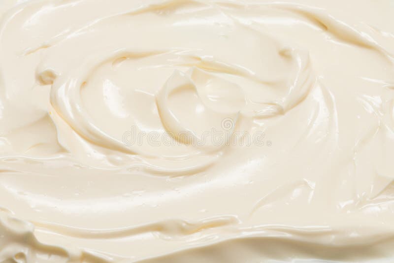 White Whipped Cream Texture Stock Photo - Image of cheese, detail ...