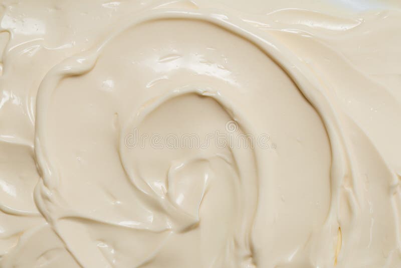 White Whipped Cream Texture Stock Photo - Image of fragment, dairy ...