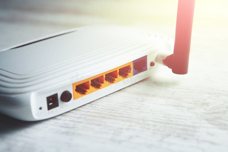 White wifi adapter stock image. Image of technology - 239013569