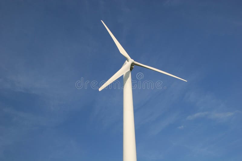 White Wind Turbine Picture. Image: 10076382