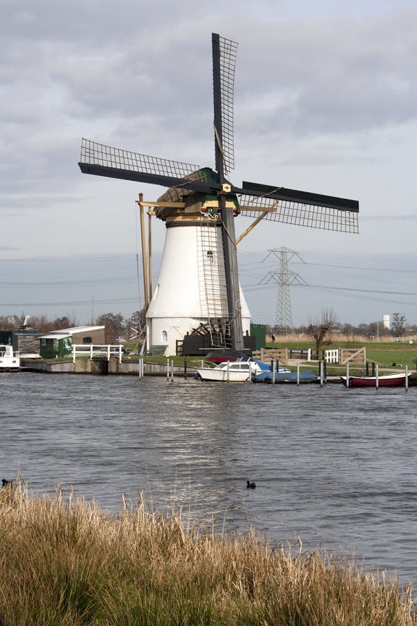 White windmill stock image. Image of travel, obsolete - 38285647