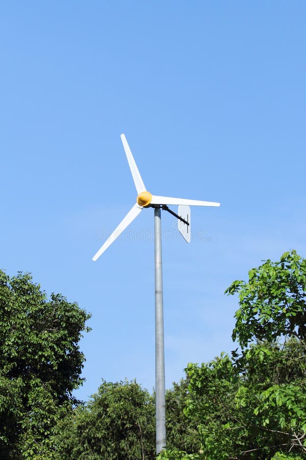 White windmill stock image. Image of wind, power, innovation - 54880439
