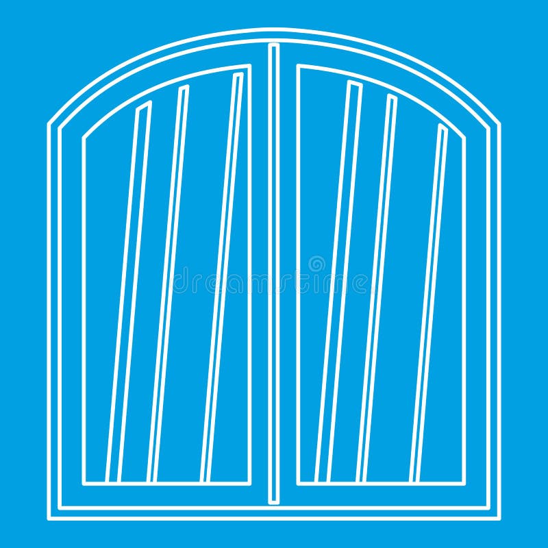 Arched Window Outline Stock Illustrations – 307 Arched Window Outline ...
