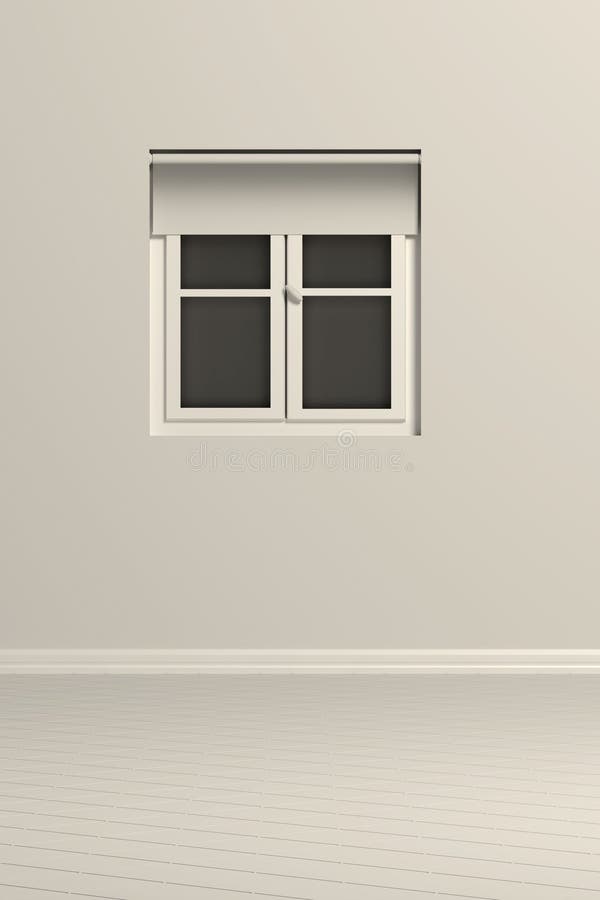 White window stock illustration. Illustration of building - 56345137