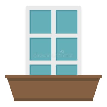 Flower Window Box Stock Illustrations – 3,303 Flower Window Box Stock ...