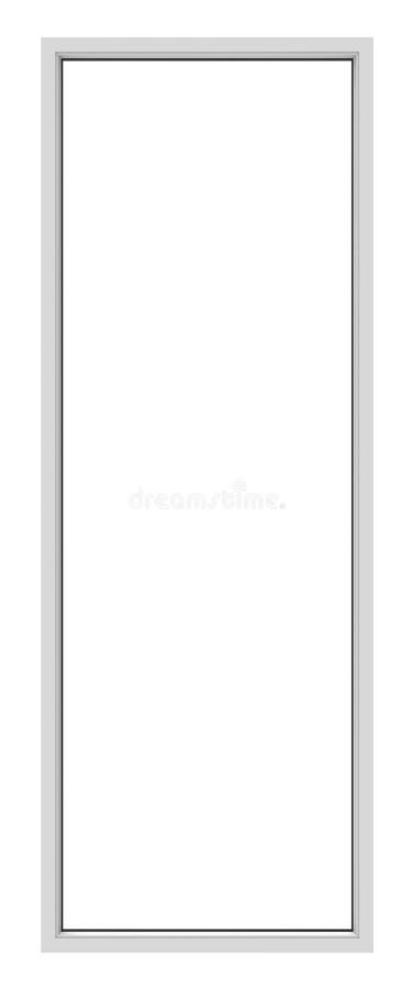 White window frame stock illustration. Illustration of look - 252573442