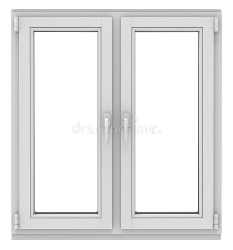 White window frame stock illustration. Illustration of decoration ...