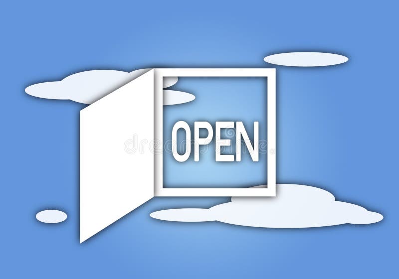 Word Begin Clear Blue Sky Stock Illustrations – 2 Word Begin Clear Blue ...