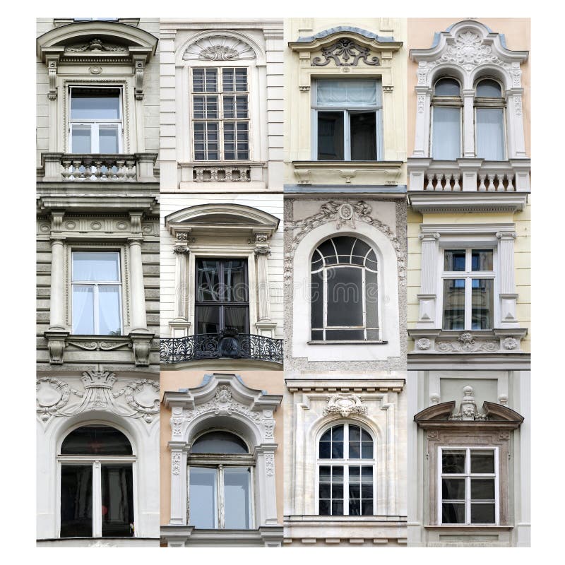 White windows stock image. Image of stately, house, austria - 21345147