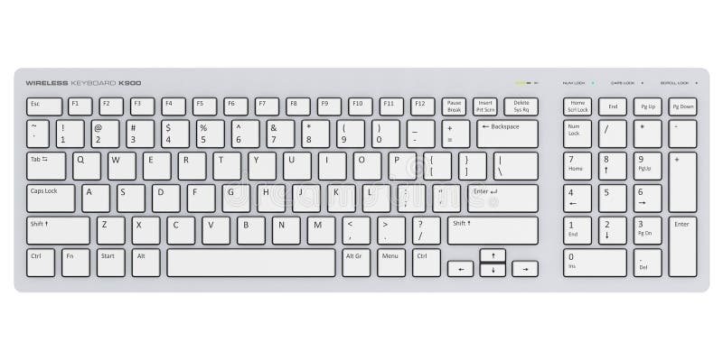 Vector White Pc Keyboard, Keyboard is Very Useful Tool for Personal ...