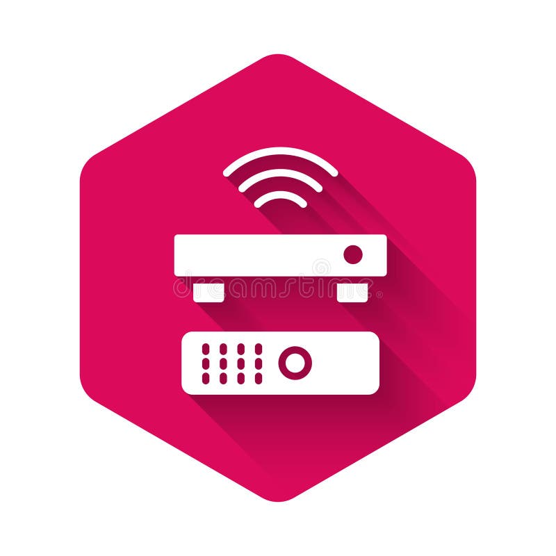 White Wireless Multimedia and TV Box Receiver and Player with Remote ...