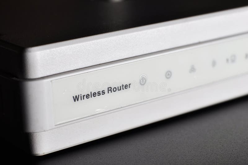 A white Wireless Router stock photo. Image of equipment - 25136778