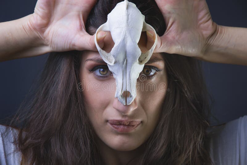 White Witch stock image. Image of girl, mystery, beauty - 100705729