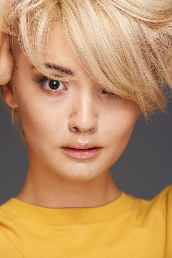 White woman portrait stock image. Image of health, expression - 23496281