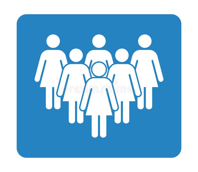 Icon of women, vector file stock vector. Illustration of icon - 303934640