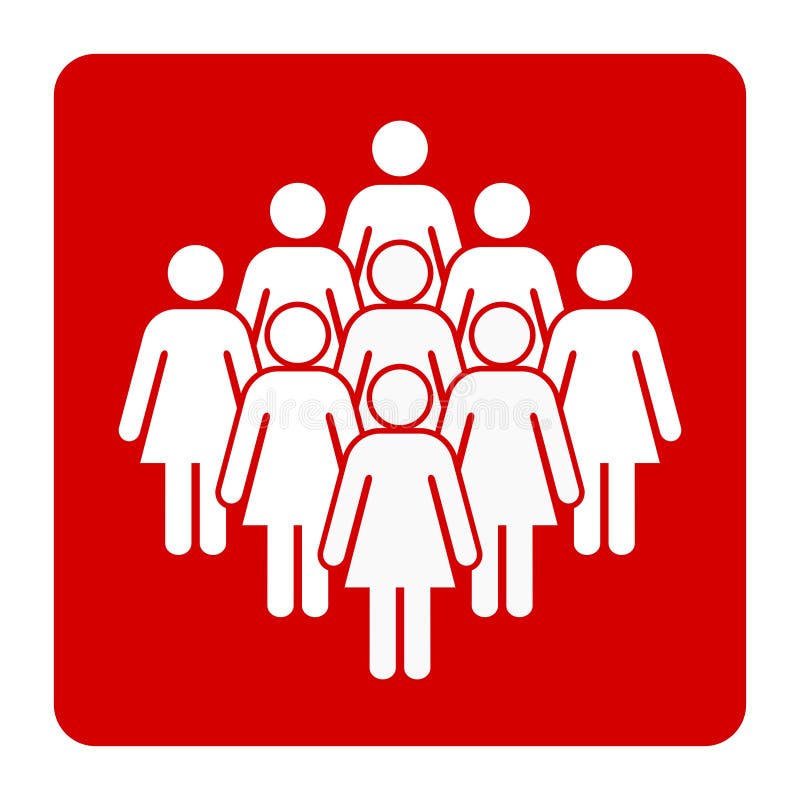 Icon of women, vector file stock vector. Illustration of woman - 303932918