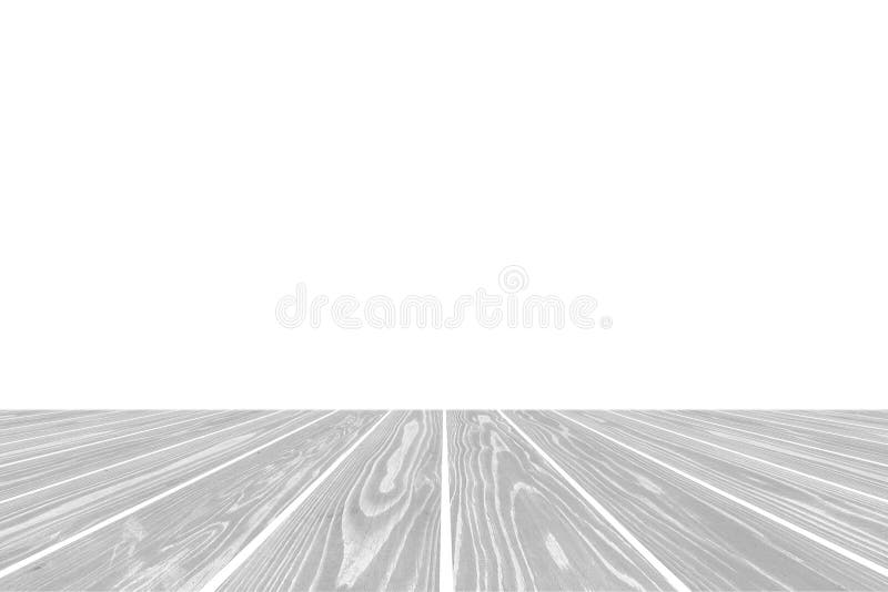 White Wood Floor and Blank White Space Stock Image - Image of rustic ...