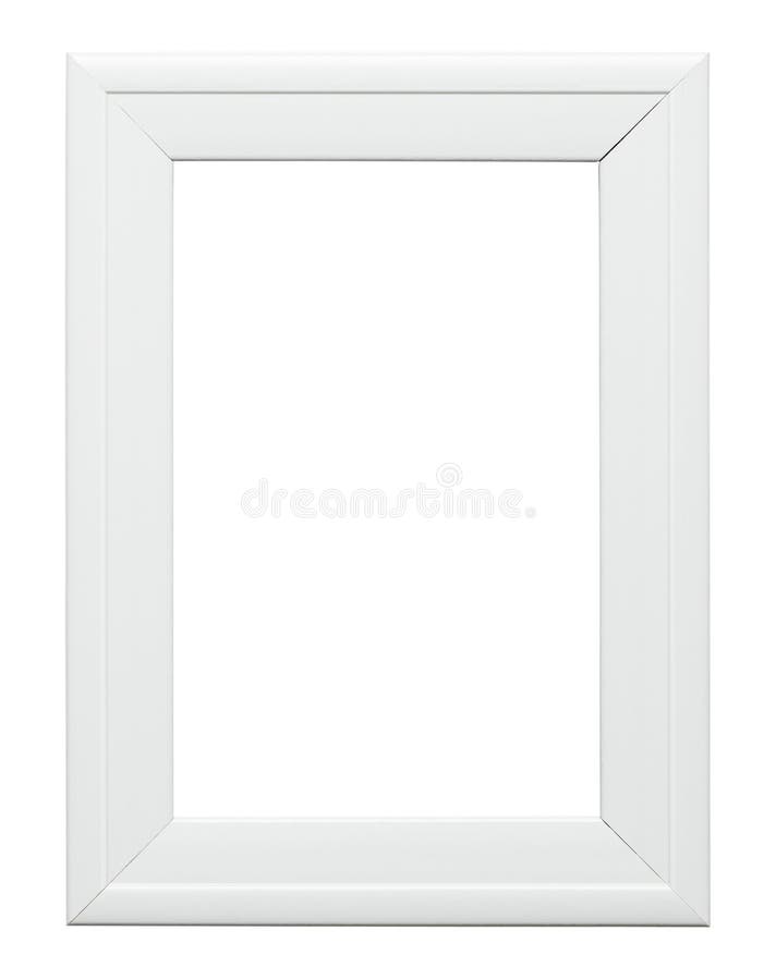 White Wood Frame stock image. Image of blank, frame - 333511275