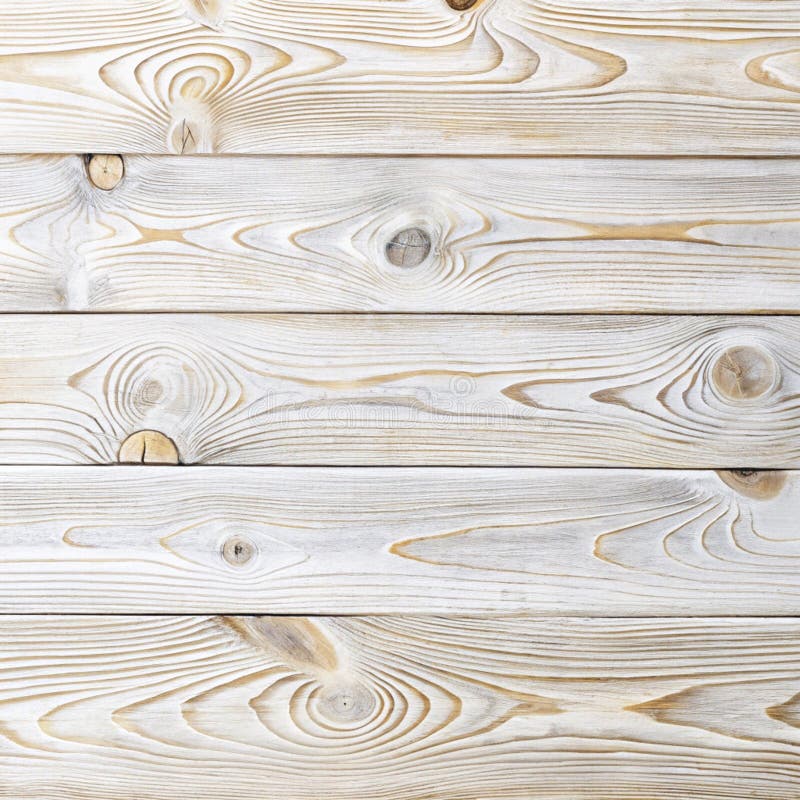 White Wood Texture with Natural Pattern. Bleached Boards Background ...