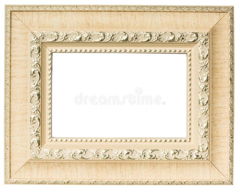 White wooden frame stock image. Image of retro, isolated - 49784739