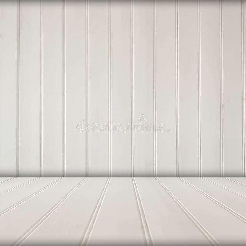White Wooden Interior Room Texture Stock Photo - Image of panel ...