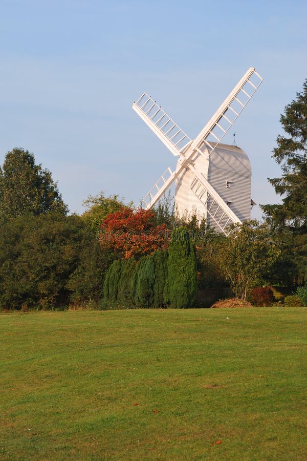 White wooden windmill stock photo. Image of windmill - 21404442