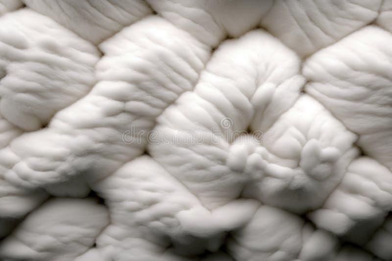 White Wool Close Up Image of Rustic Blanket. Stock Illustration ...