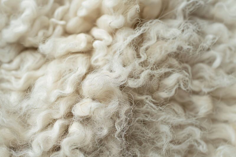 White Wool of Sheep As Background with Copy Space Stock Illustration ...