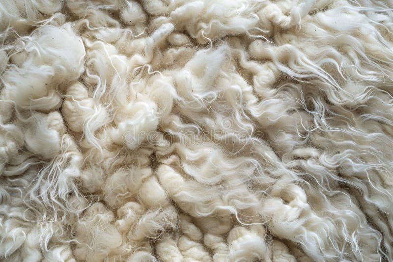 White Wool of Sheep As Background Stock Illustration - Illustration of ...