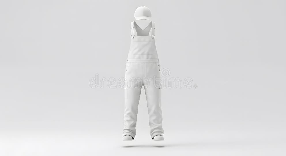 Overalls Mockup Stock Illustrations – 191 Overalls Mockup Stock ...