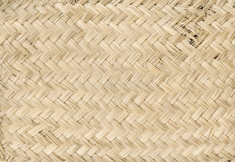 White Woven Bamboo Mat Texture. Horizontal Background Stock Image ...