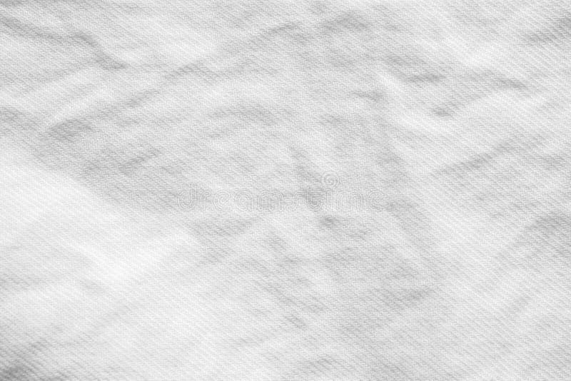 White Wrinkle Cotton Shirt Fabric Cloth Texture Pattern Background ...