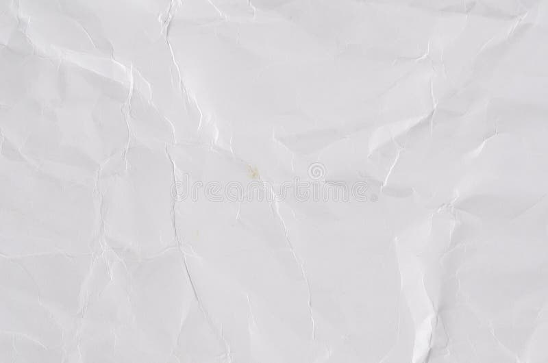 White wrinkle paper stock photo. Image of crumpled, material - 49073346