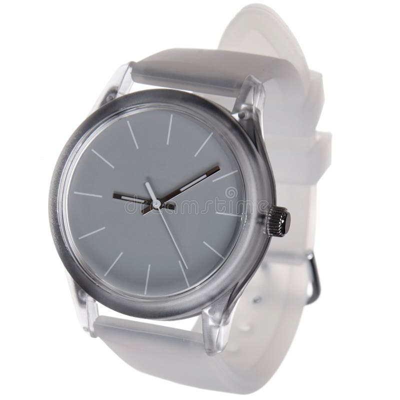 White wrist watches stock image. Image of dial, punctuality - 30554383