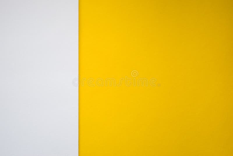 White and Yellow Abstract Background Template with Copy Space Stock ...