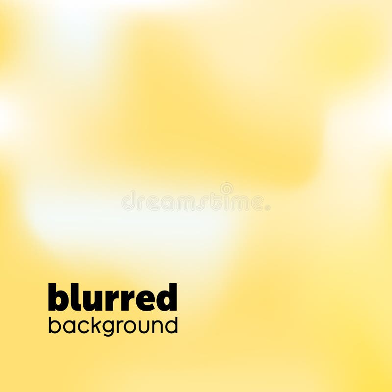 White Yellow Blur Abstract Background Vector. Soft Color Gradient ...