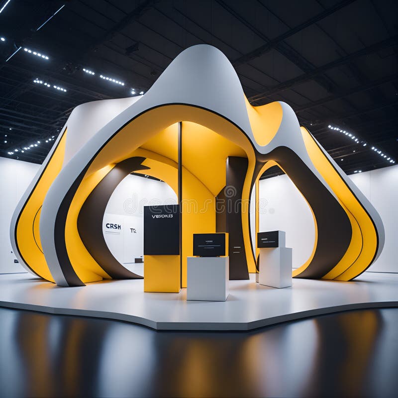 Yellow Trade Show Booth Stock Illustrations – 87 Yellow Trade Show ...