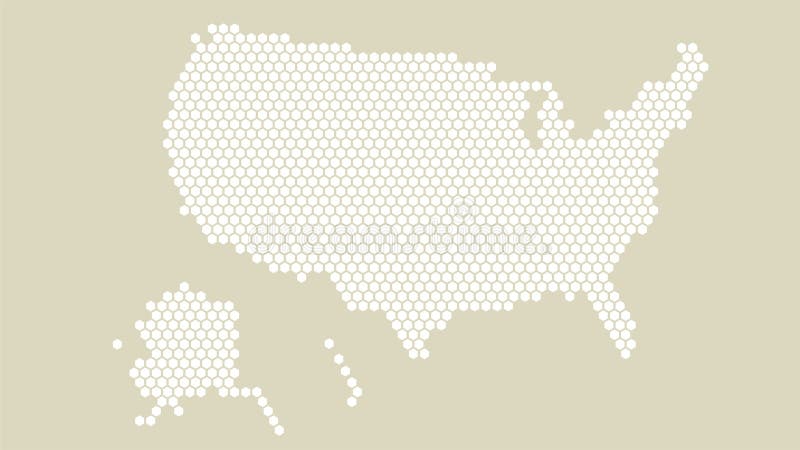 Pixel Map Usa