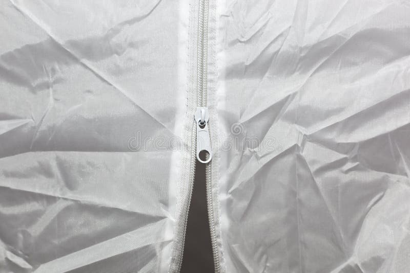 White Zipper stock photo. Image of fashion, design, clothes - 48422468