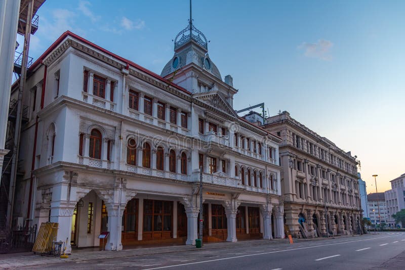 Whiteaways Building in the Colonial District of Colombo, Sri Lan ...