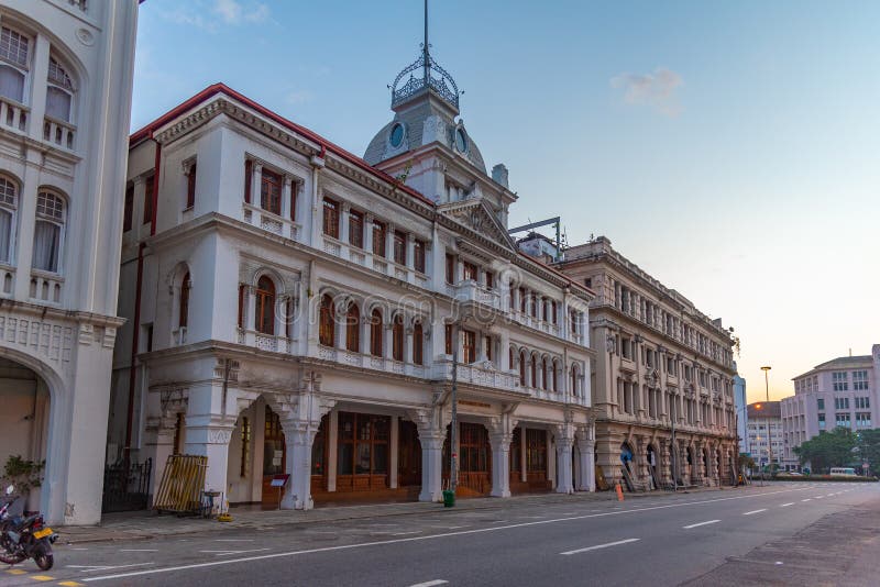 Whiteaways Building in the Colonial District of Colombo, Sri Lan ...